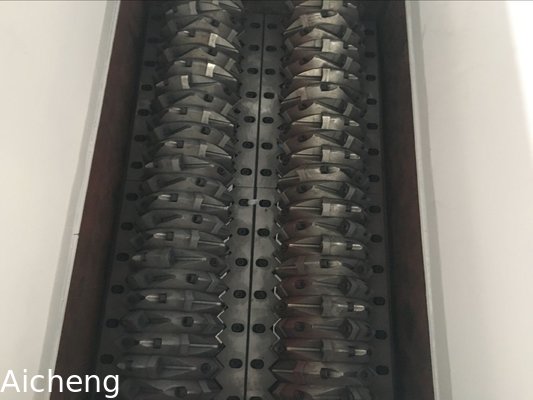 High quality double shaft shredding machine PE PP plastic crusher Plant Waste film crusher shreeder machinery