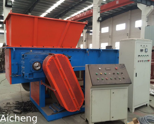Famous brand single shaft shredder machine Waste plastic crusher  machine PE PP film crusher shreeder machinery