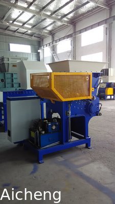 Famous brand single shaft shredder machine Waste plastic crusher  machine PE PP film crusher shreeder machinery