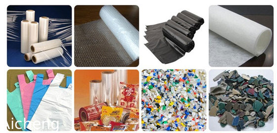 PE PP HDPE LDPE film pelletizing machine extrusion line granulation machine recycling machine