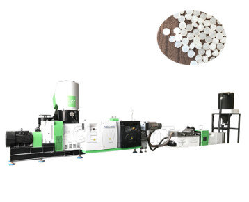 PE PP HDPE LDPE film pelletizing machine extrusion line granulation machine recycling machine