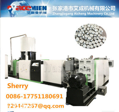 PE LDPE HDPE PP film woven bag granulation line pelletizing machinery extrusion machine recycling machinery