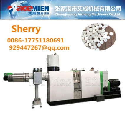 PE PP HDPE LDPE bags granulation machinery pelletizing machine extrusion line recycling line
