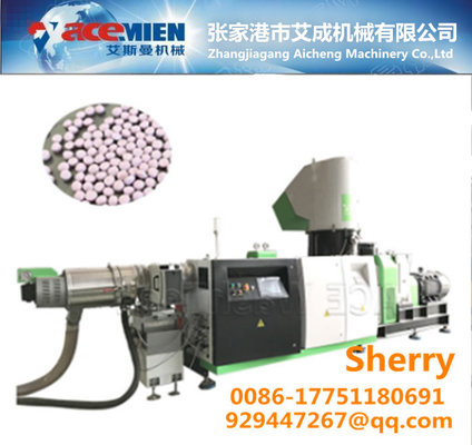 PE PP HDPE bags pelletizing machine extrusion line granulation machine recycling machine