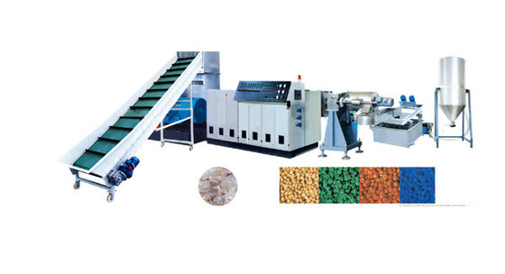 PE PP  film bags pelletizing machine extrusion line granulation machine recycling machine