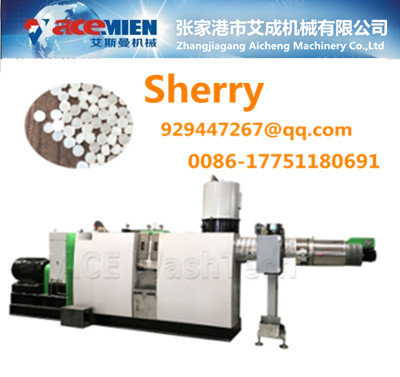 HDPE LDPE PE PP woven bag granulation line pelletizing machine extrusion machine recycling machinery