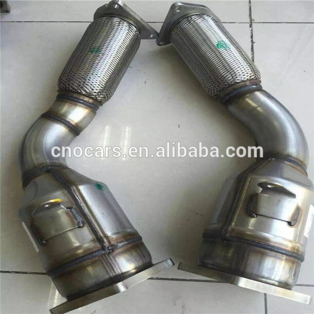 Ceramic Honeycomb Car Catalytic Converter Cleaner For Porsche Cayenne Turbo 95511302150 955113 supplier