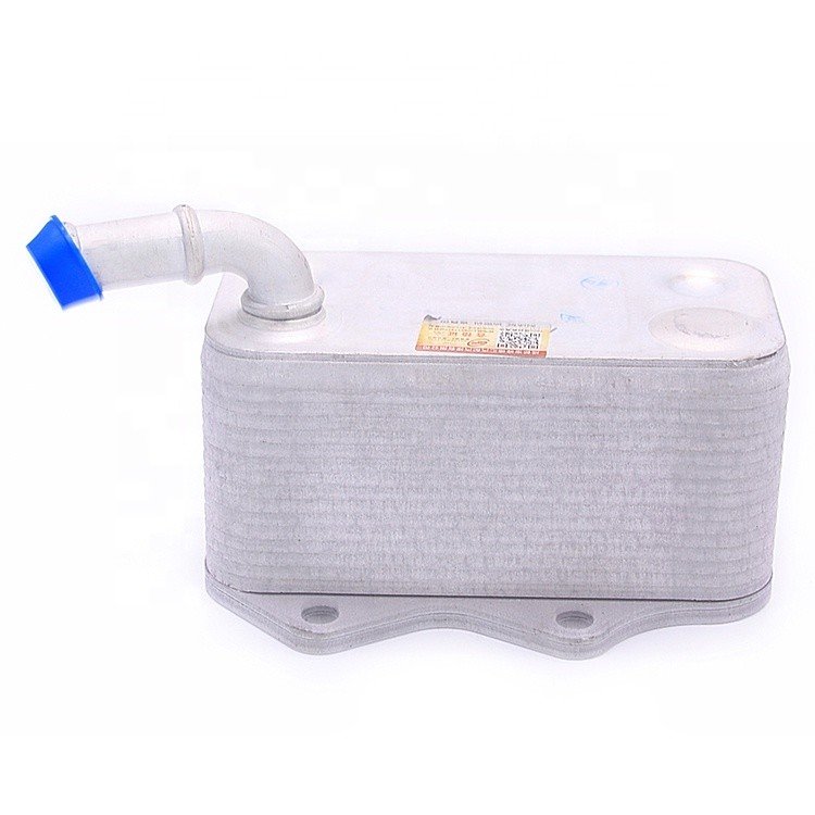06D117021C Audi Car Engine Parts Car Oil Radiator High Quality Engine Oil Cooler Assemblyfor Audi A6 supplier