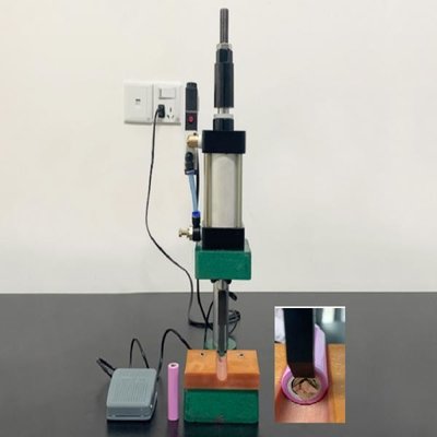 Punching Machine For  battert cell Welded recycled batteries repair nickel Remove