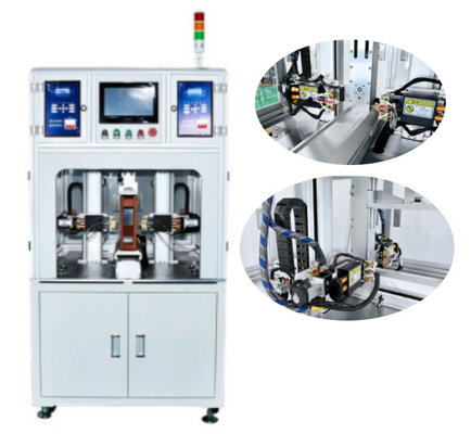 220V/380V EV 21700 Automatic Double-Side Cylindrical Batteries 18650 Pack Spot Welding Machine