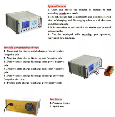 1-10 series Li Ion Battery Pack Protecting Board series 8s PCB Tester with Overcharge Overdischarge Protection Voltage Range For bms testing