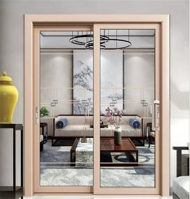 70*35 balcony door sliding door aluminum glass door sound proof provide many colors aluminum sliding door