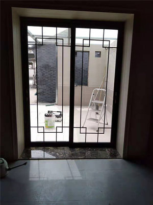 45x40 balcony door sliding door system screen door sound proof heat proof provide many colors aluminum sliding door