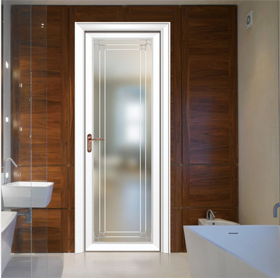 80x35 flat surface aluminium frame door double glazed doors casement door toilet door design aluminum casement door