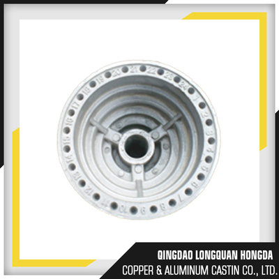 Low Pressure Casting Small Aluminum Parts Size Customized For Pump Parts