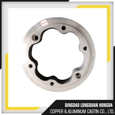 Surface Finishing A356 T6 Aluminum Belt Pulleys CNC Machining Double V Belt Pulley