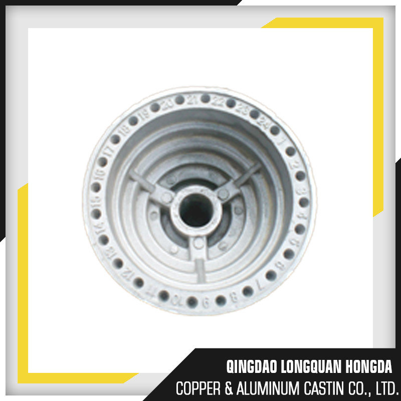 Low Pressure Casting Small Aluminum Parts Size Customized For Pump Parts