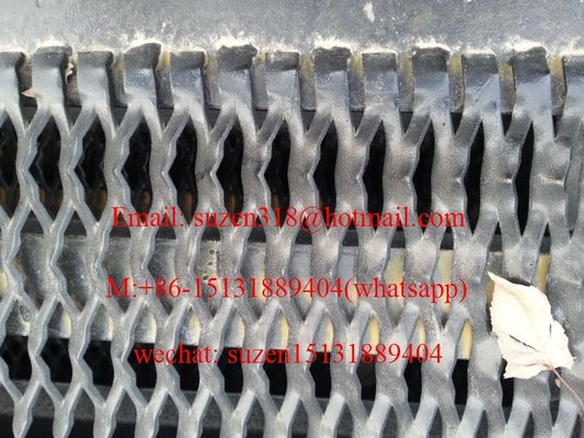 anti slip expanded metal panel for mobile dock loading bridge