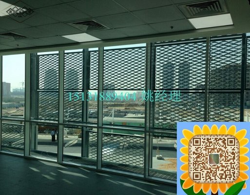 aluminum diamond hole security grilles metal  protection outside wall grille panel