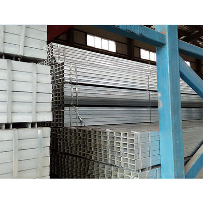 ASTM A36 50x50 square steel pipe/S275/S355 Galvanized square pipe SHS RHS 40x80 GI rectangular square hollow section