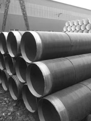 API 5L/ASTM A252/EN10219/AS1163 SSAW water pipe line/spiral welded steel pipe with 3LPE coating/	steel round tube