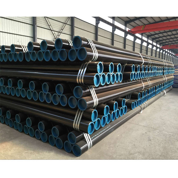 ASTM A106 GR.B Black-painted Carbon Seamless Steel Pipe/sch xs sch40 sch80 sch 160 seamless carbon steel pipe st37