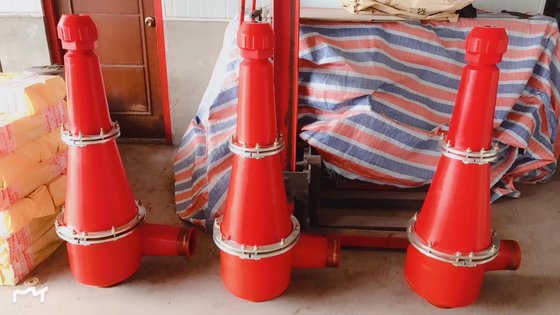10" hydrocyclone desander used in solid control system