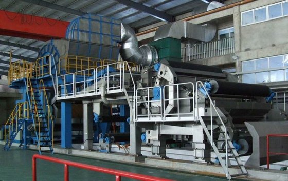 Wheat Straw Paper Jumbo Paper Roll Toilet Paper Making Machine Fourdrinier Tissue Paper Machine