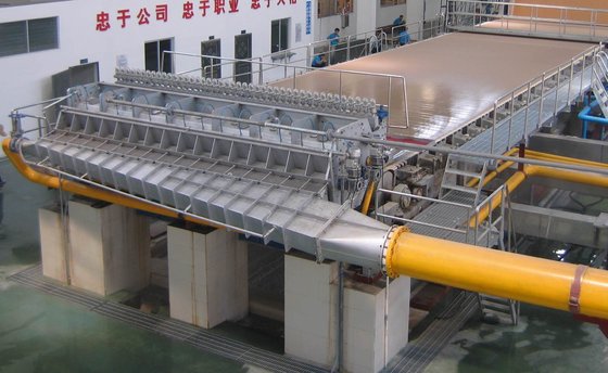 Waste Paper Recycling Machine Headbox Air Cushion Headbox For Paper Machine Stainless Steel Open Type Headbox