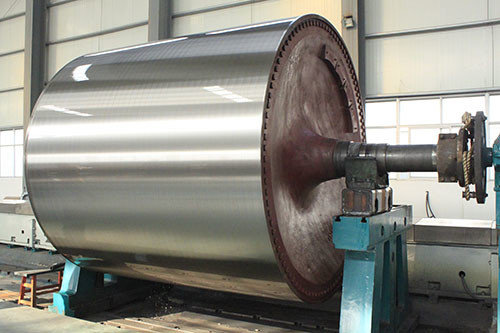 aotian Waste Papers Recycling Equipment Yankee Dryer Cylinder For Toilet Paper Machine