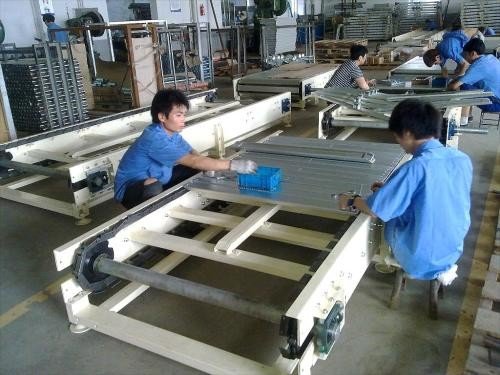 Waste Paper Recycling Machinery High Speed Chain Conveyor For Toilet Paper Machine