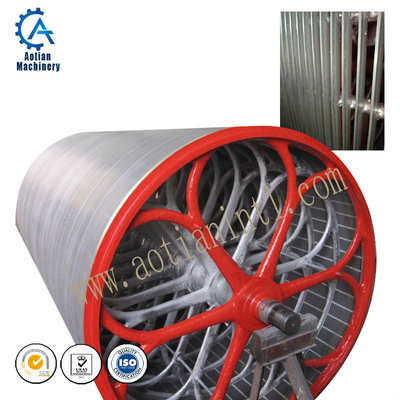Paper Machine Spare Parts Cylinder Mould Cast Iron Cylinder Mould Machine Kraft Paper Cylinder Mould