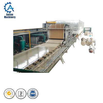 Second Hand Kraft Paper Making Machine Corrugated Cardboard Machine Fourdrinier Fluting Paper Machine