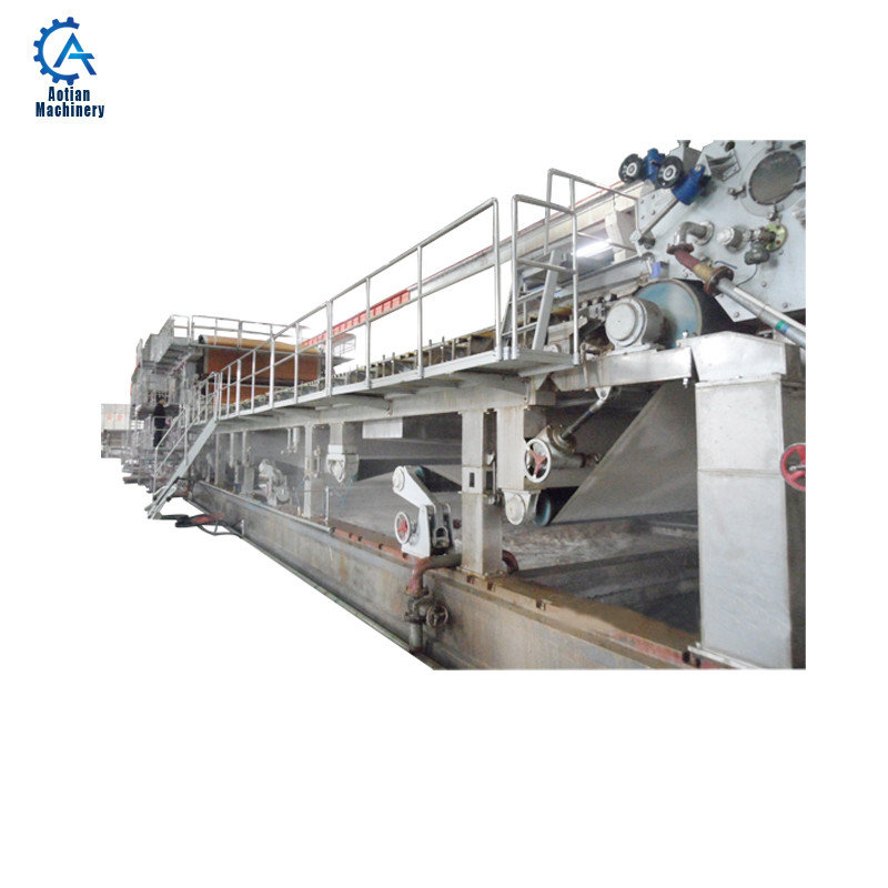 Waste Paper Recycling Machine Carton Paper Product Making Machinery Kraft Paper Production Line