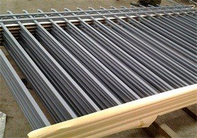 High Safety Powder Coated School Gates Designs Fence 2100mm x 1800mm