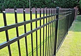 cheap wrought iron fence / aluminum fence / steel fence from China factory