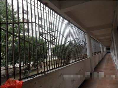 Aluminium high security cheap black factory price Balconies and stair fences