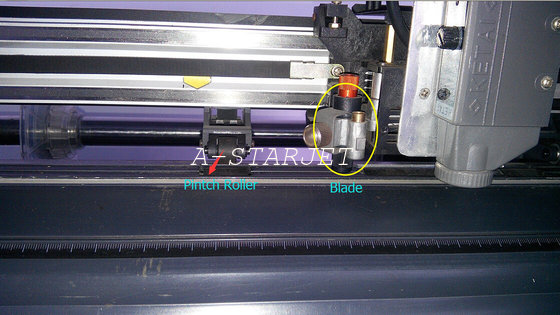 Roll to Roll Label Digital Cutter Using Blade to Cut Labels from Paper Sticker