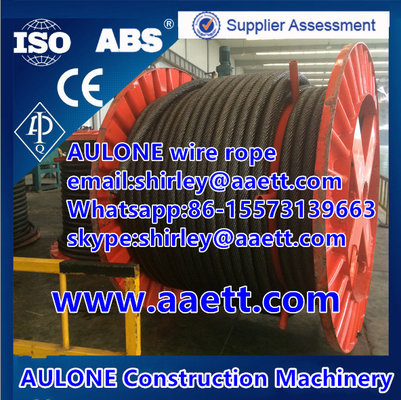 Non rotation crane wire rope