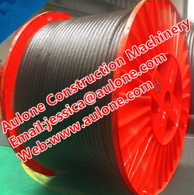 8XK26WS-EPIWRC pvc coated crane wire rope