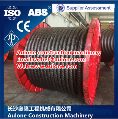1960mpa 6XK36WS-IWRC Galvanized steel wire rope manufacturer