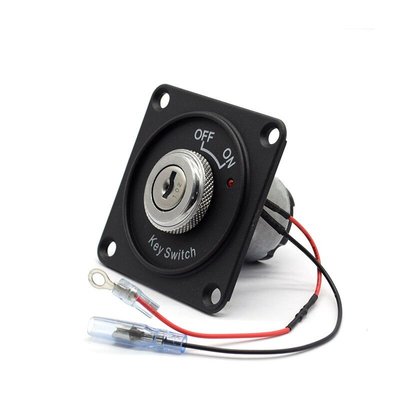 Universal Vehicle DC 12V on/off Ignition Starter Key Switch with 2 Keys
