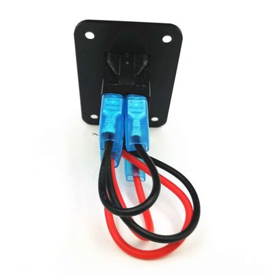 LED 1 Gang Boat Car Switches Panel Aluminum Dash 5 Pin ON/OFF Toggle Circuit Breaker Marine RV Caravan
