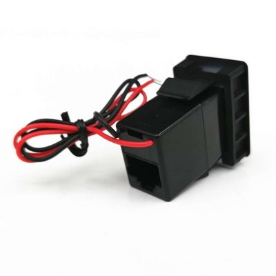 RJ45 Adaptor Blue LED Suits Toyota UHF RADIO Switch Panel Socket