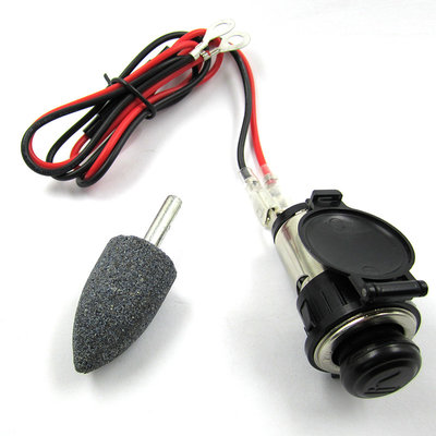 Automotive application Sockets Car Motor Metal Surface Cigarette Lighter Power Socket 12V