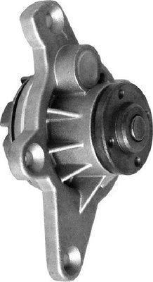 Metal Auto Parts Water Pump , AUDI A8 Water Pump With Flange P586 OEM 07D121008A