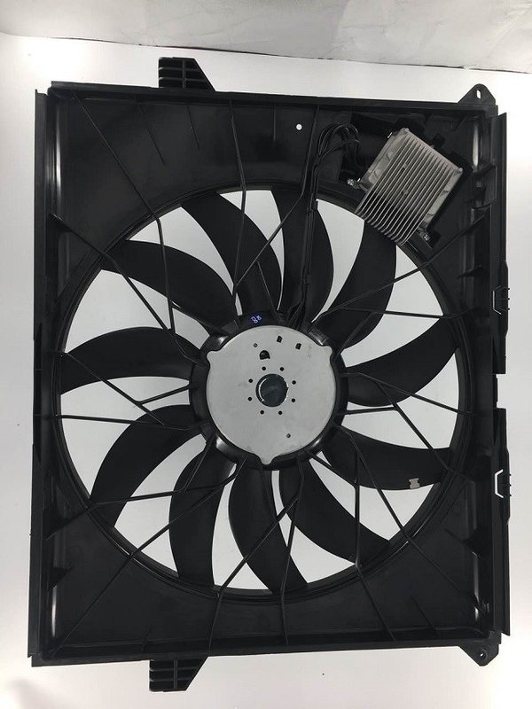 OEM 1645000093 Radiator Cooling Fans Kit With Control Module Mercedes Benz Car Parts