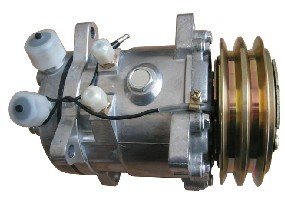 12v Automotive Air Conditioner Sanden 507 Compressor With 125mm Clutch