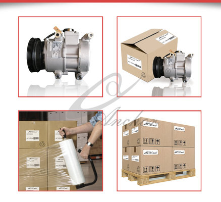12V 6PK Auto AC Compressor , High Performance Ford Focus AC Compressor