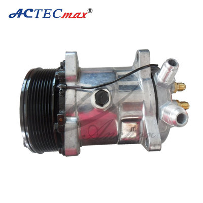 12V Universal Sanden 508 8PK 125mm pulley Serpentine Auto Compressor
